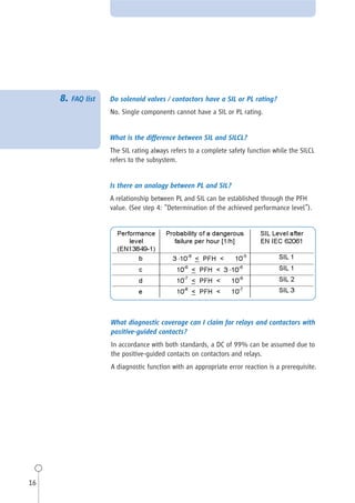 Safety of machinery - Application of standard EN ISO 13849-1 | PDF