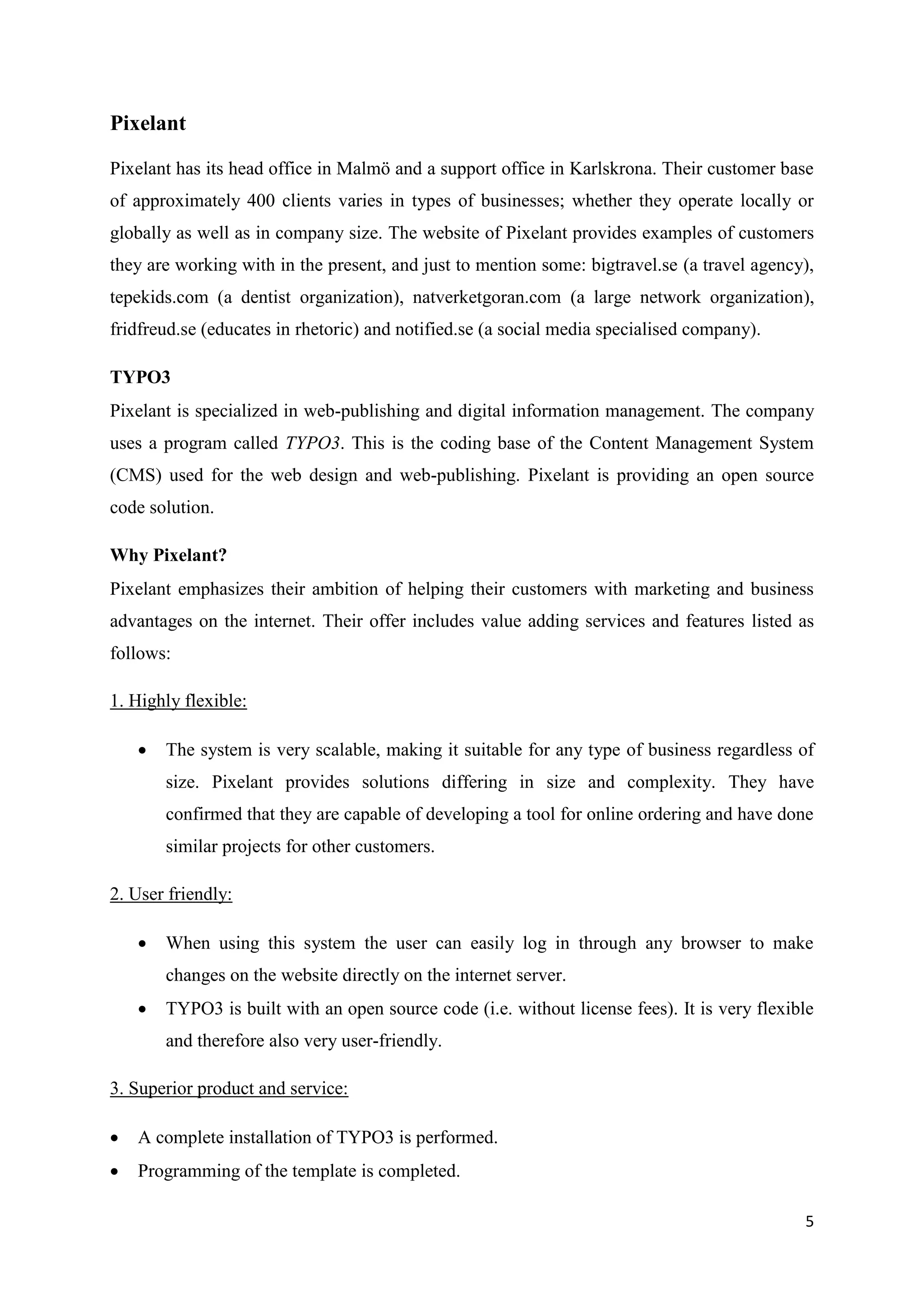 Business proposal Strandmöllen AB, pdf | PDF