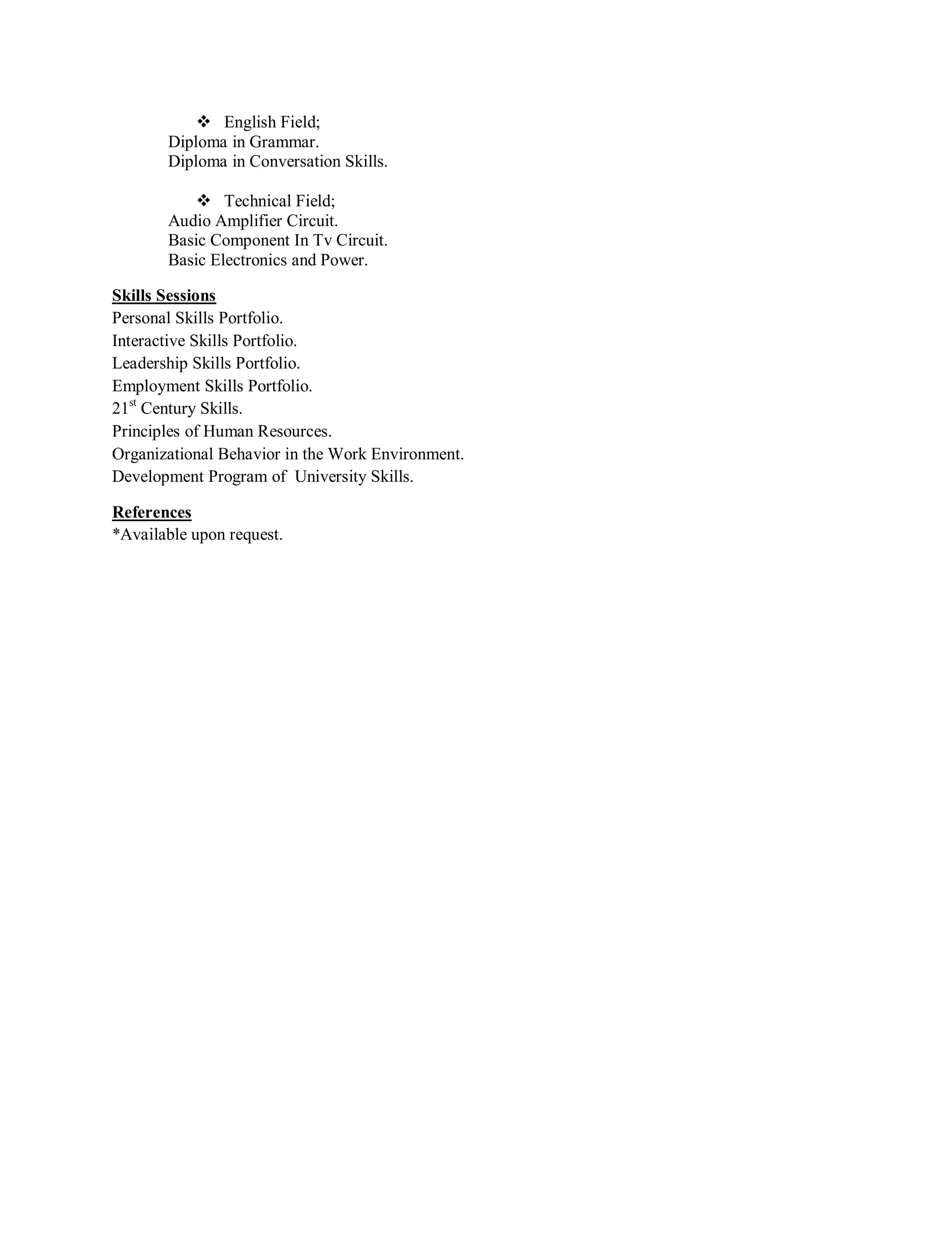 Resume (Rajeh Ali) | PDF