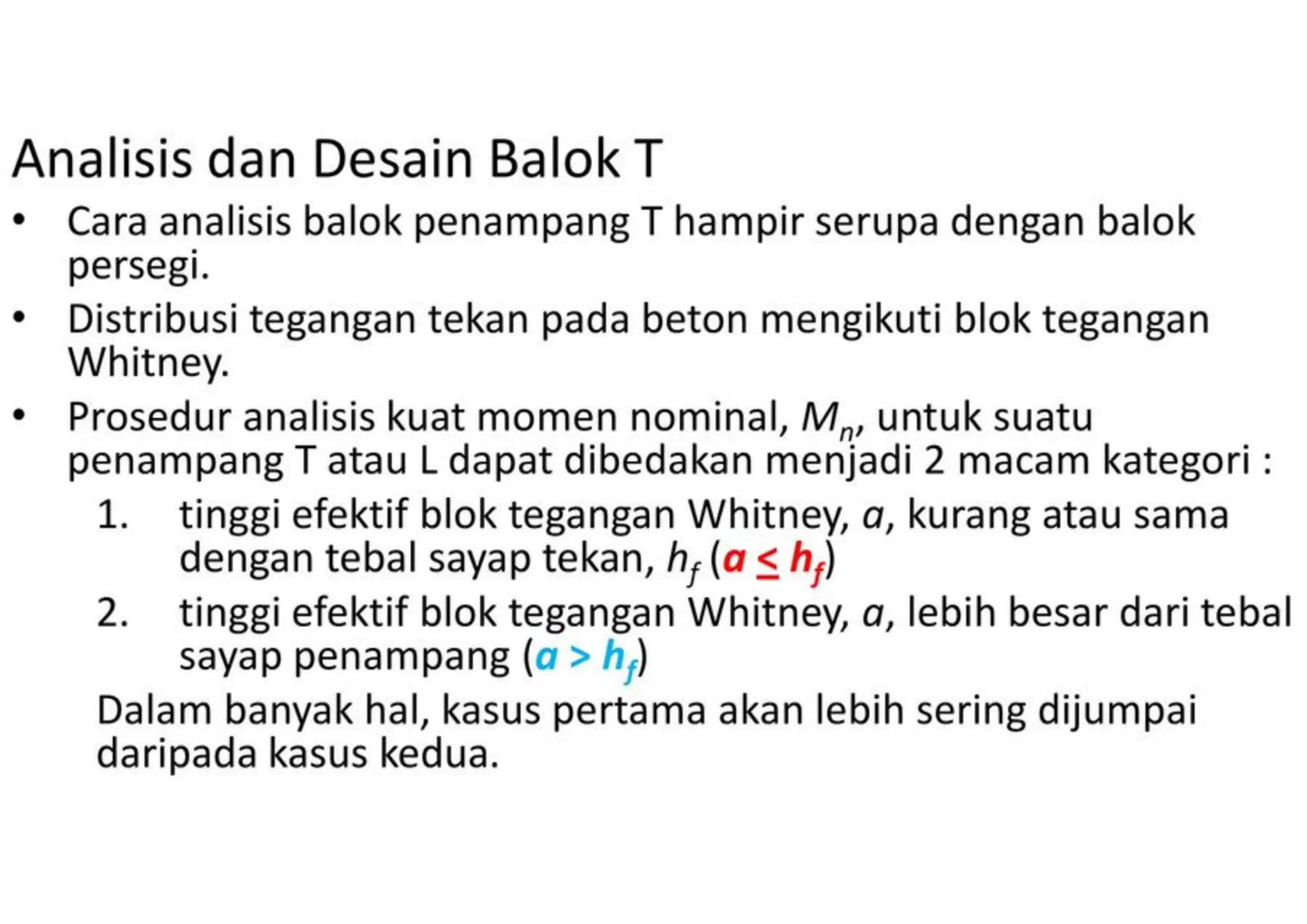Balok T Struktur Beton Bertulang, Teknik Sipil | PDF