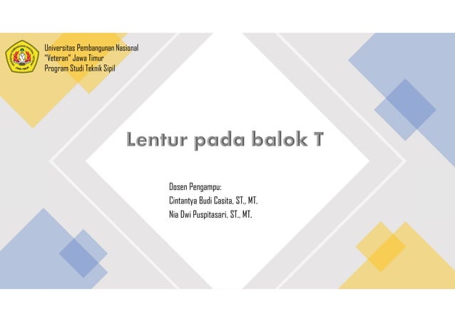 Balok T Struktur Beton Bertulang, Teknik Sipil | PDF