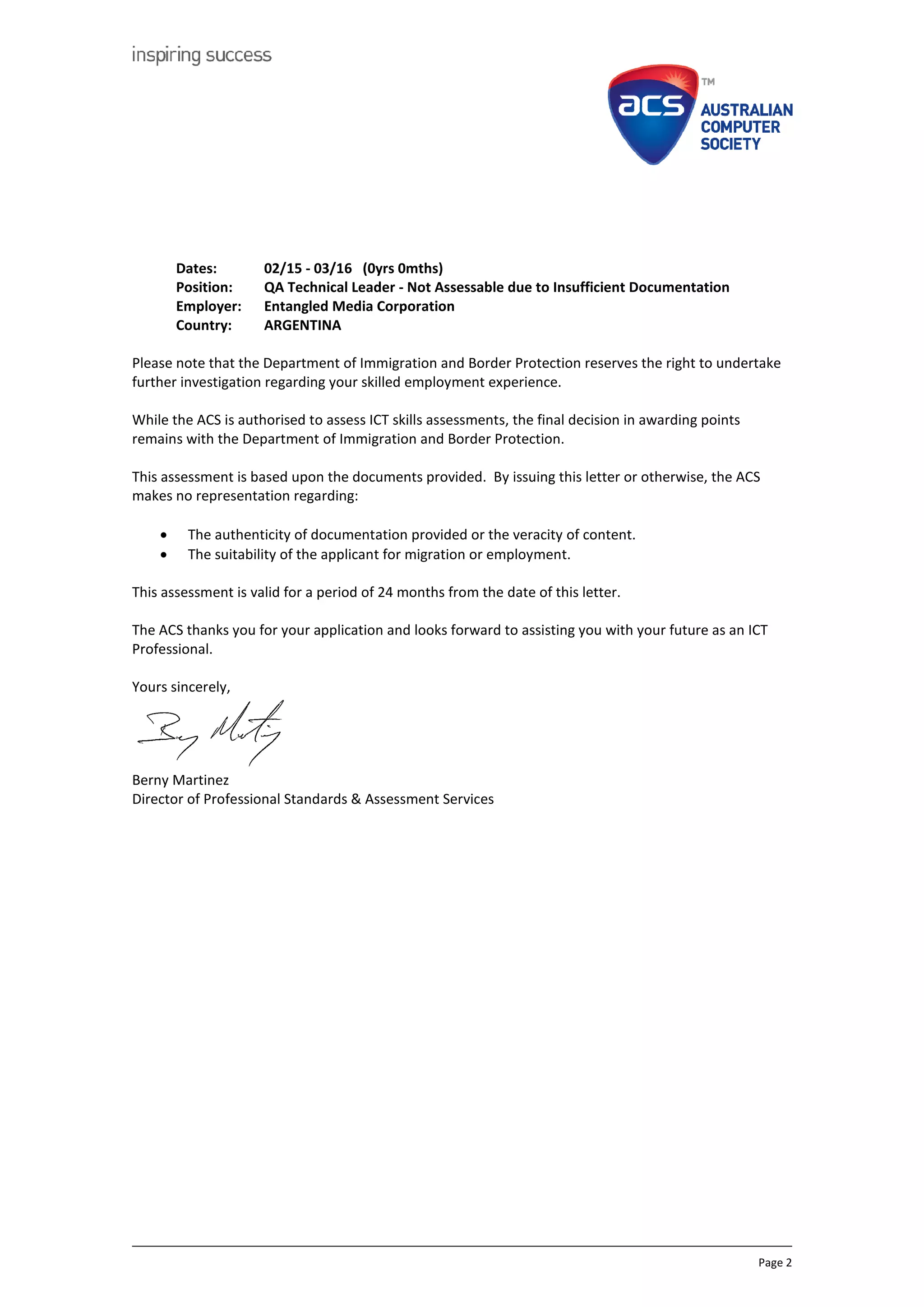 ACS SKILLS ASSESSMENT | PDF