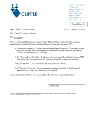 Clipper 2.0 planning | PDF