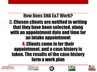 SNA ET Presentation | PPT