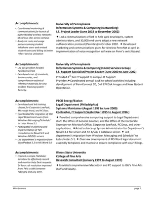 Lazenka Resume May 2015 | PDF