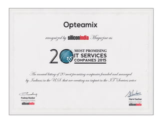 Opteamix Article | PDF