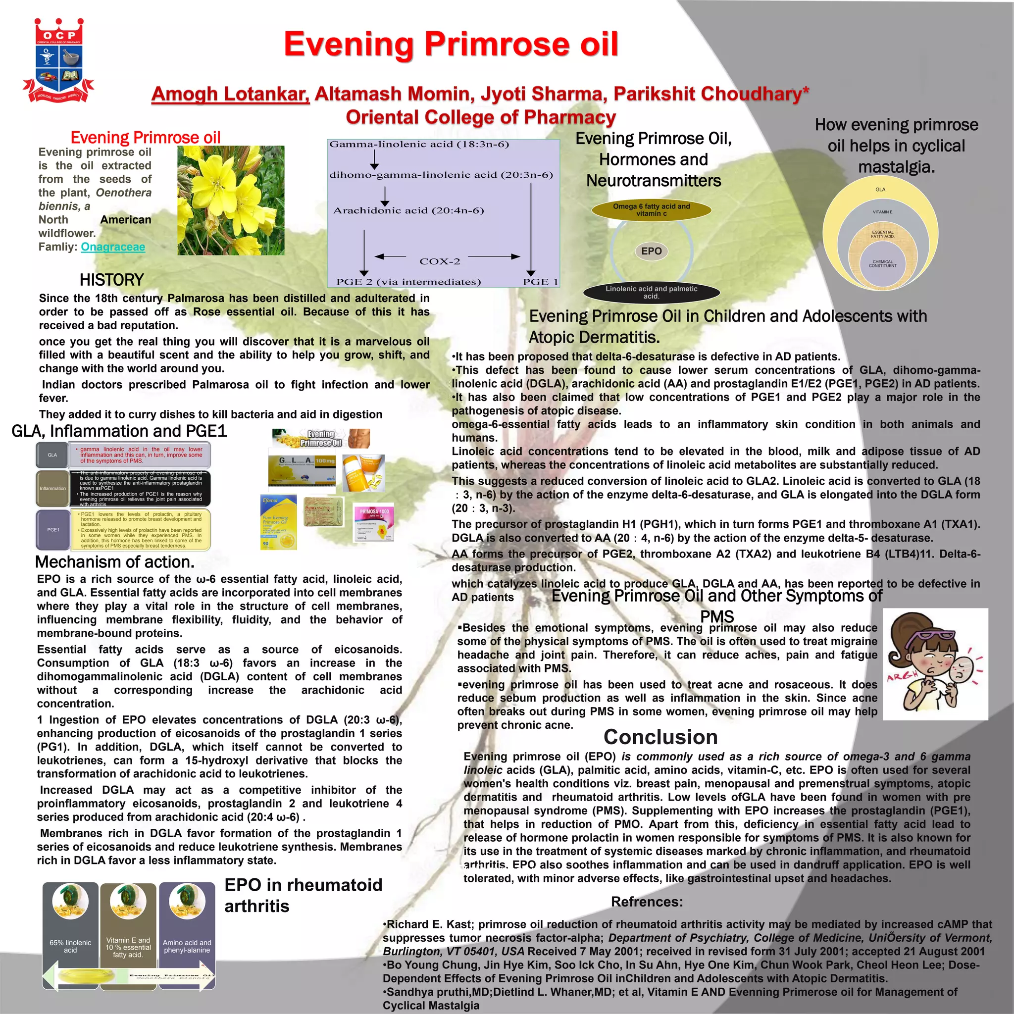 Evening primrose oil | PDF
