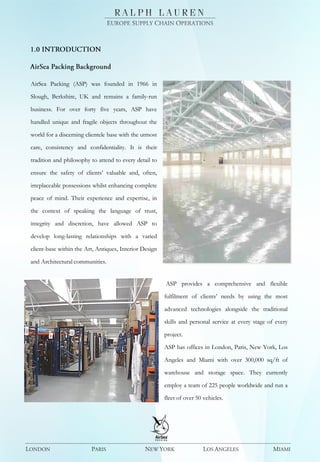 Air Sea Packing Brochure | PDF | Retail Industry | Industries