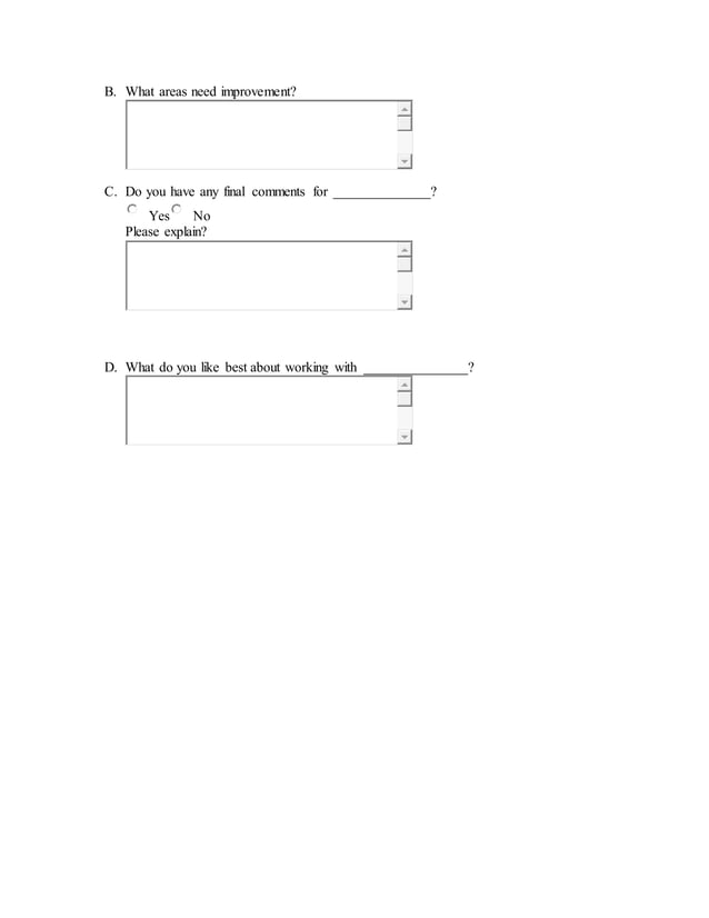 360 Degree Evaluation Form FINAL