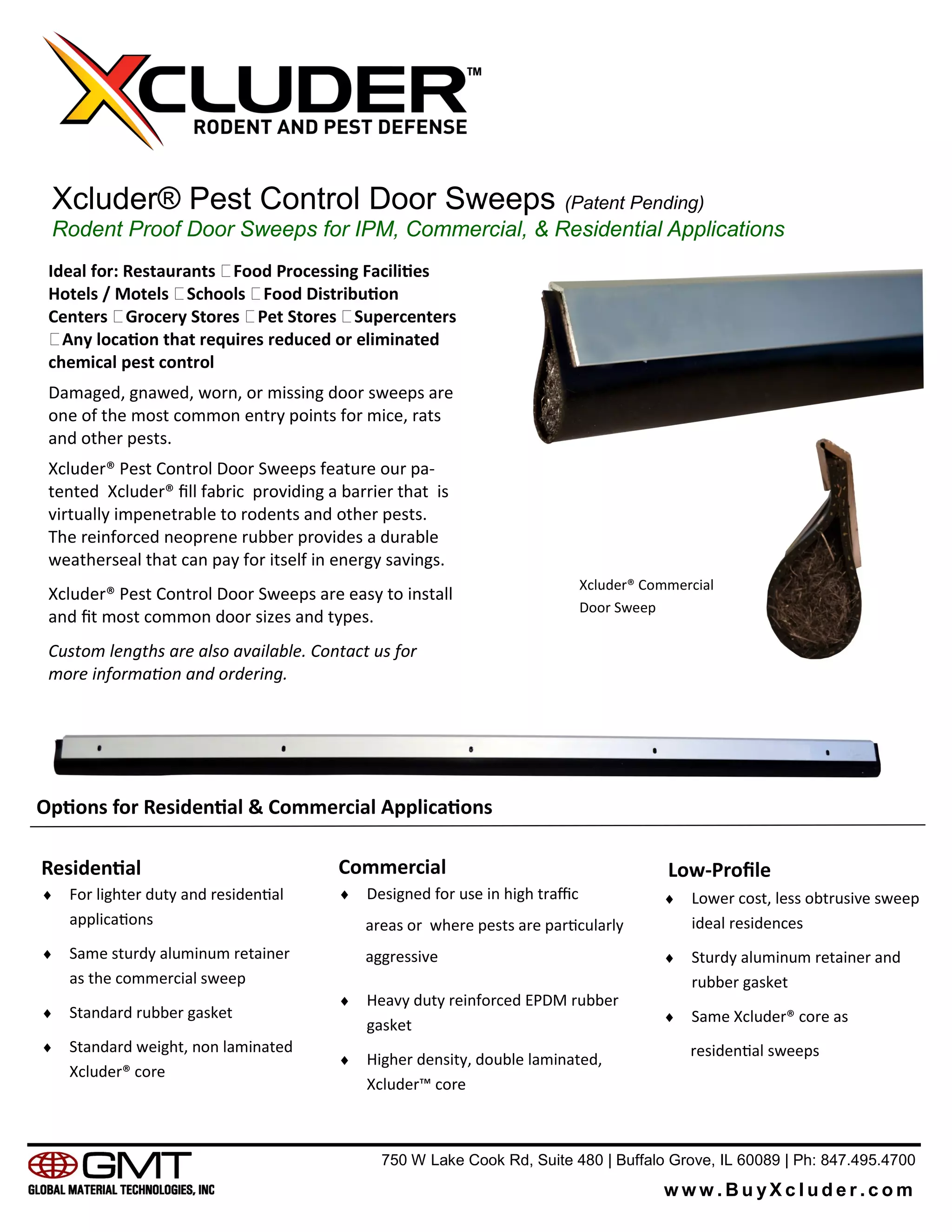 Door Sweep Info Sheet | PDF