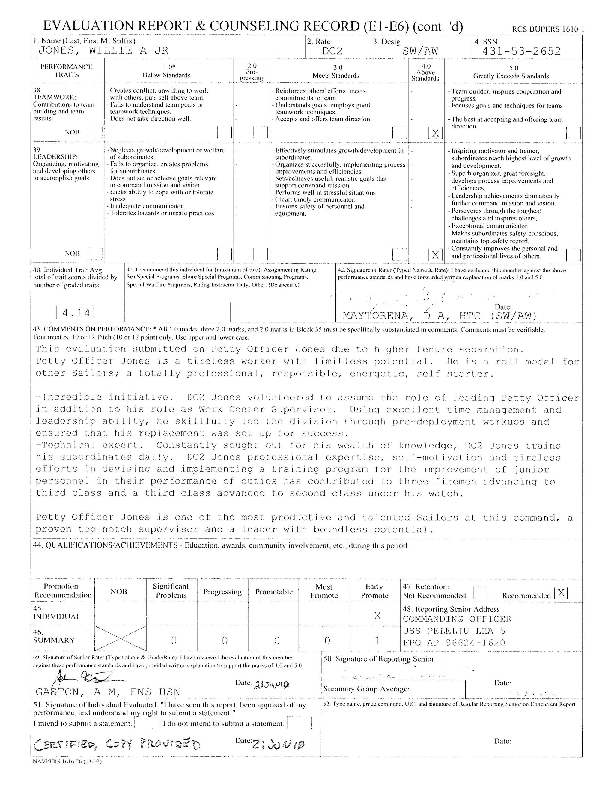 DC2_JONES,_SEPERATION_EVAL | PDF