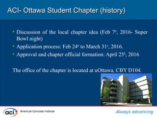 About the Student Chapter | PPT