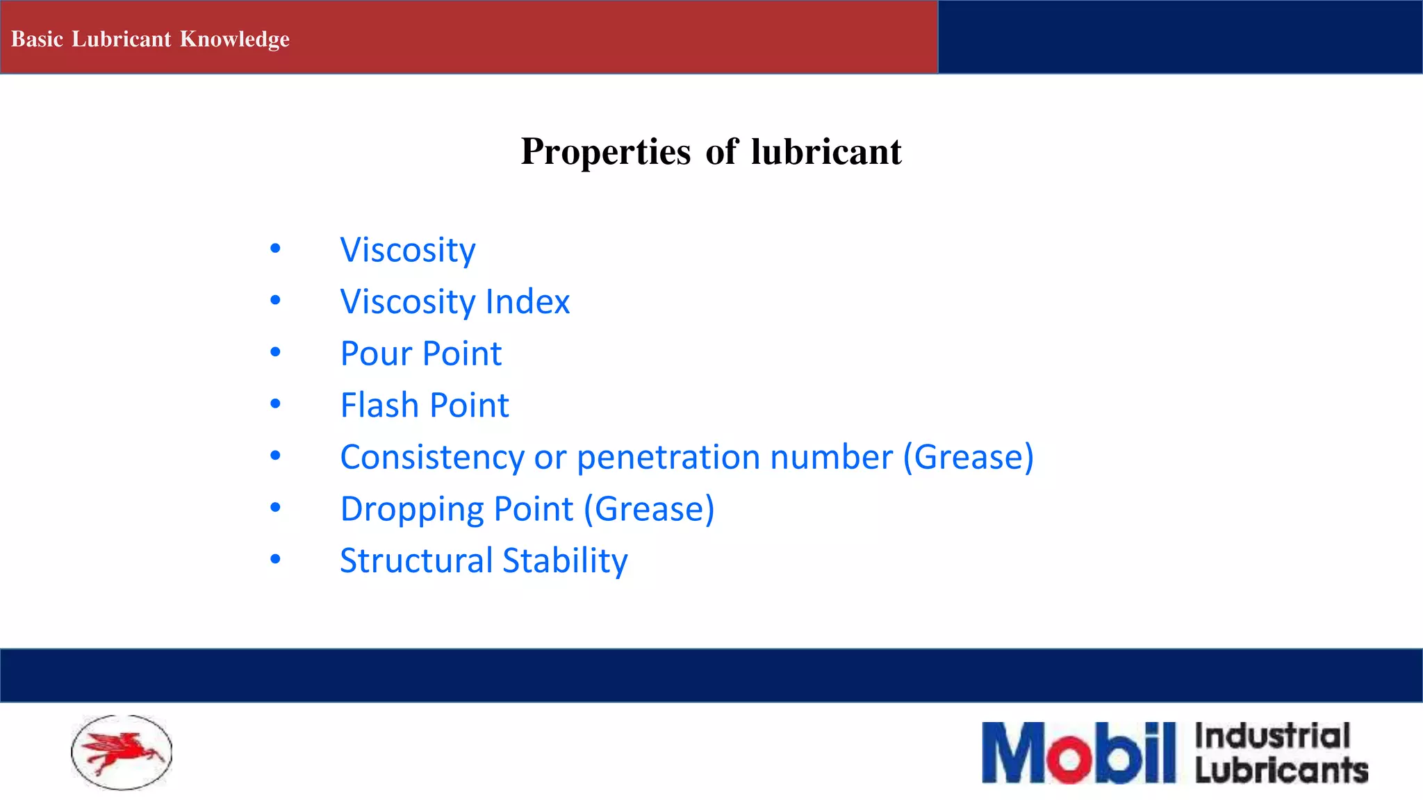 Basic Lubricat Knowledge | PPTX