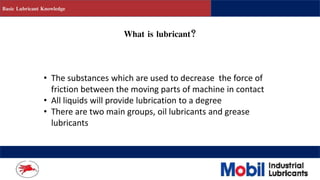 Basic Lubricat Knowledge | PPTX