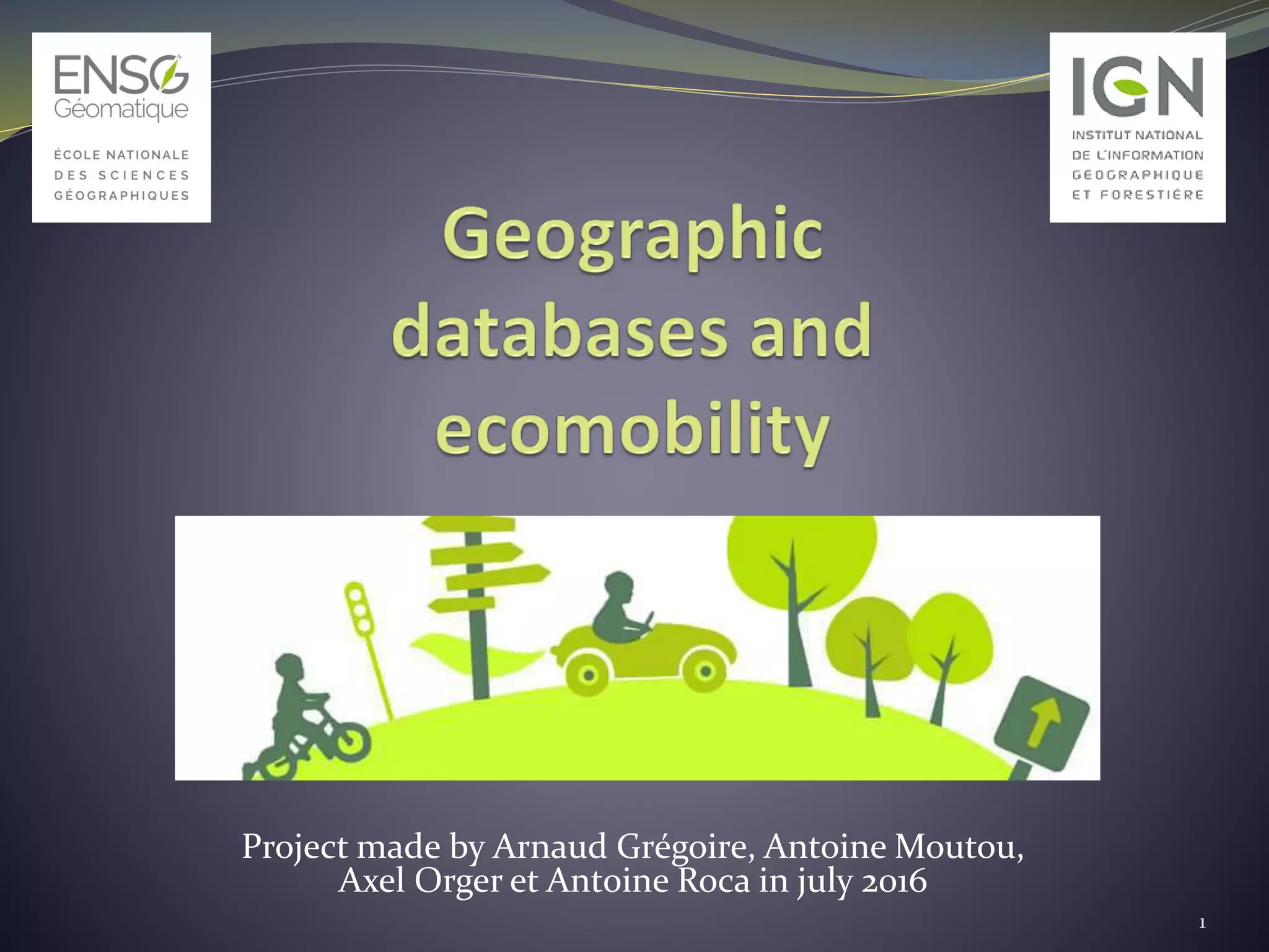 Geographic_databases_and_ecomobility | PPT