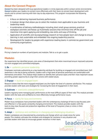 Connect Alliance Brochure | PDF