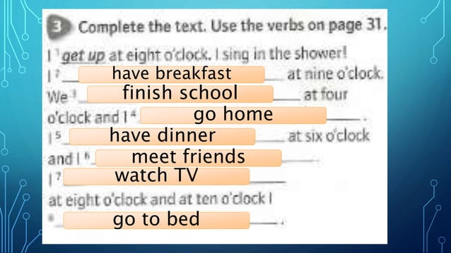 Daily Routines present simple affirmative.pptx