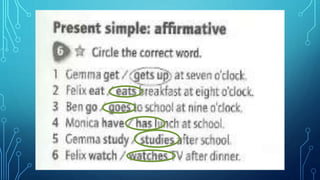 Daily Routines present simple affirmative.pptx