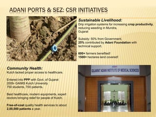 Adani ports and sez ltd | PPTX