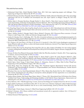 2007 Bailey Tissue Engineering | PDF