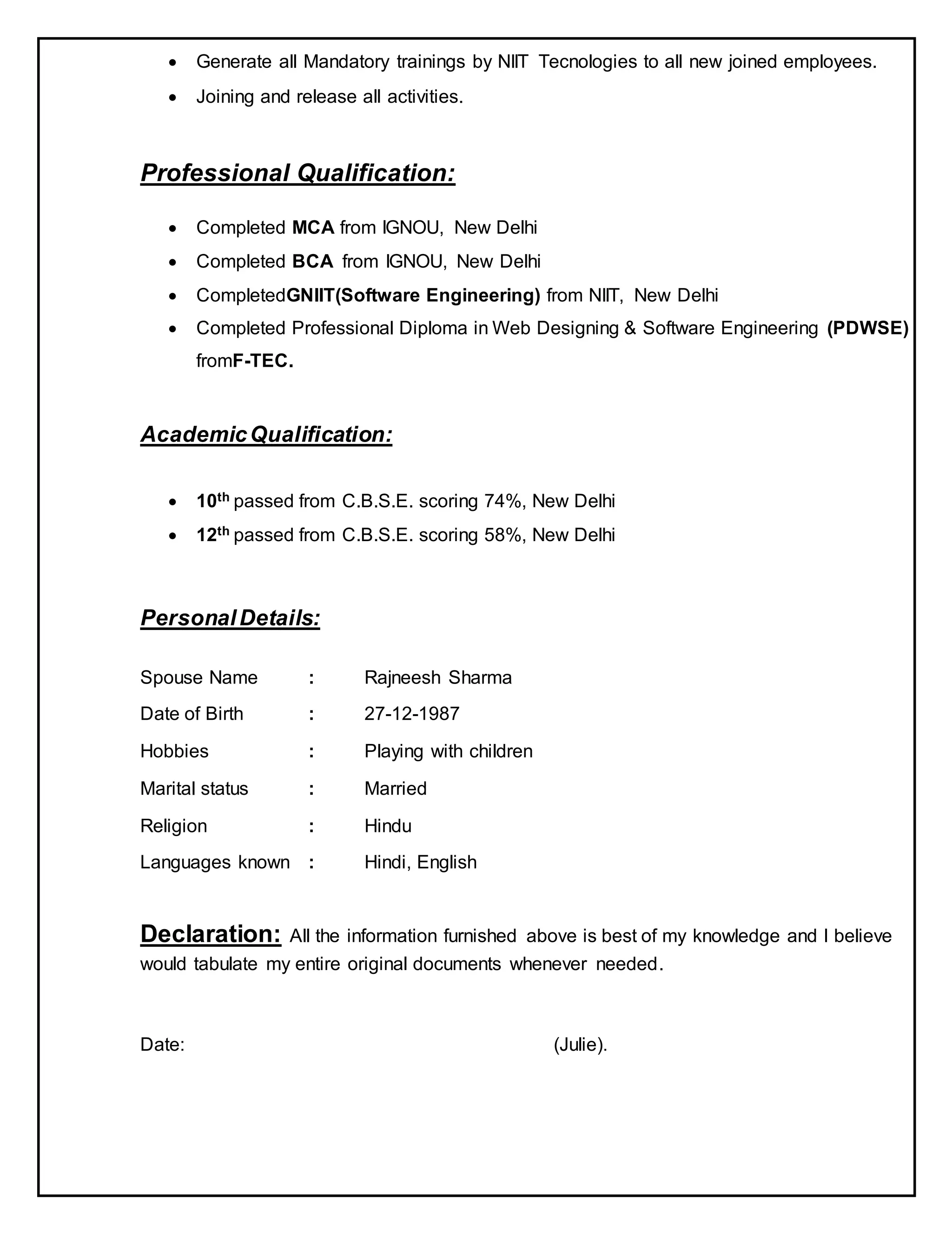 Resume | DOCX