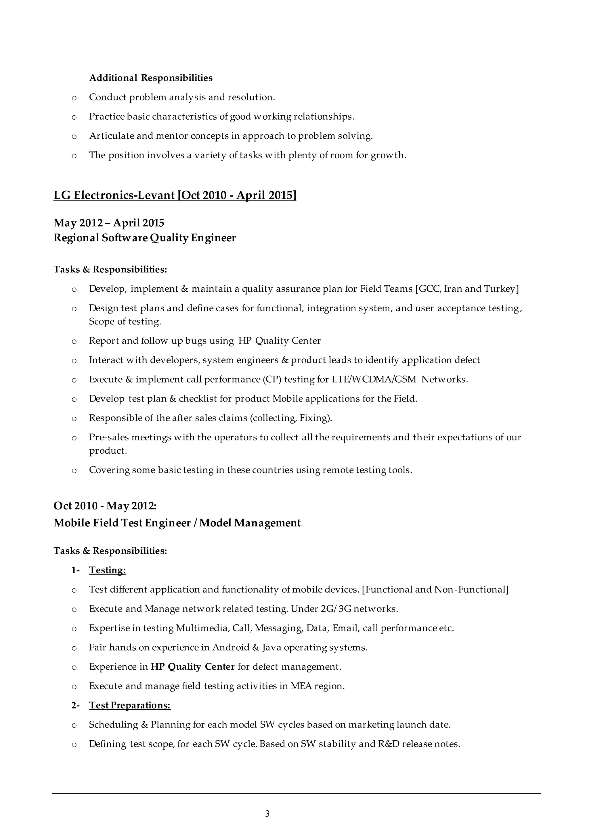 Abdel Majid Al Shraideh Quality Assurance Engineer Pdf
