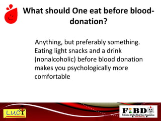 Blood Donation – A social Responsibility | PPT
