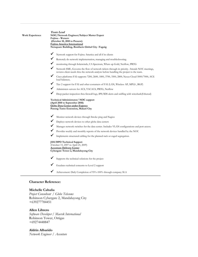 John Resume 2015 | DOC