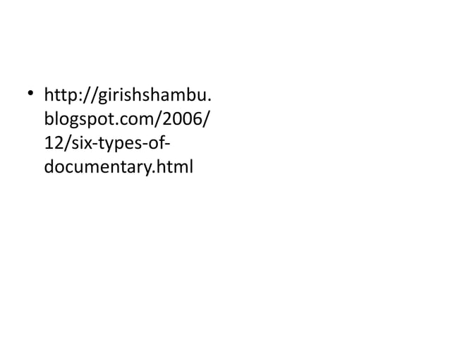 4a documentary modes | PPT