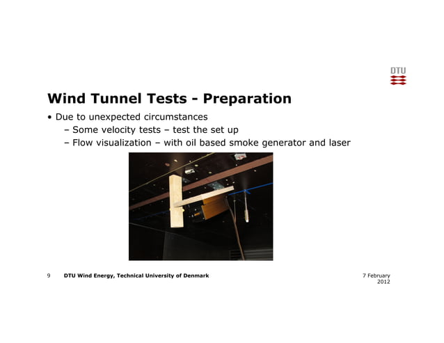 Wind tunnel tests on ice accretion on wind turbine blades Adriána ...