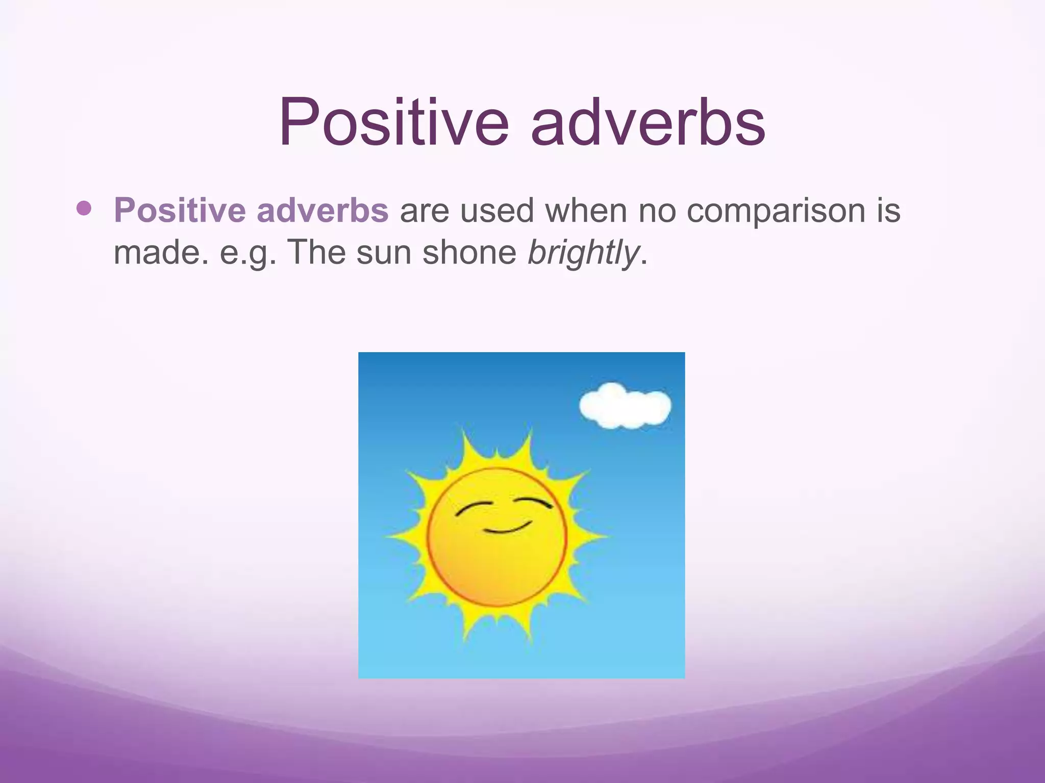 4 adverbs | PPTX
