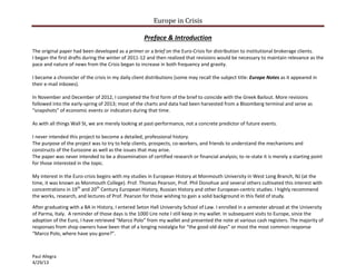 Europe In Crisis | PPT