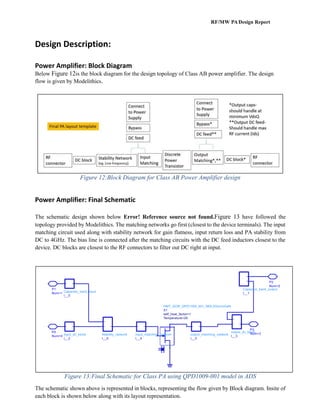 Class_AB_PA_design report | PDF