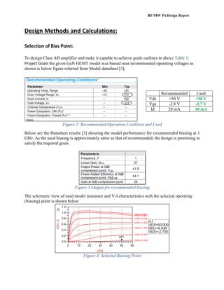 Class_AB_PA_design report | PDF