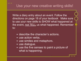 4 aeso writing_show_dont_tell | PPT