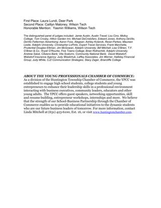 ypcc press release | DOC