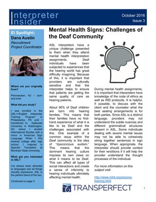 Interpreter Insider - Issue 3 | PDF