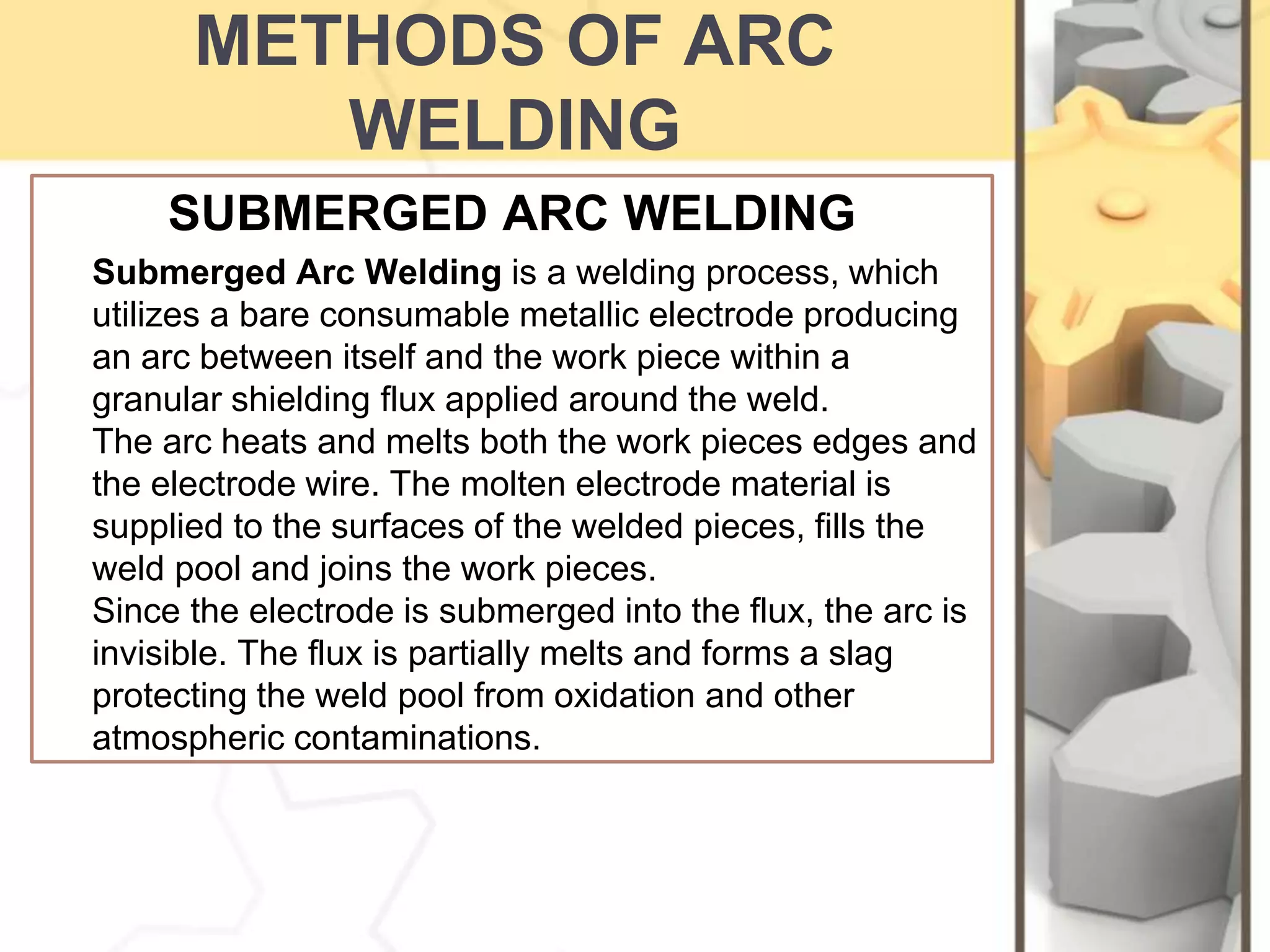 Class Presentation on Welding & Cutting processes | PPSX