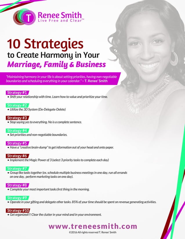 10 Strategies to Create Harmony in Life_Business | PDF