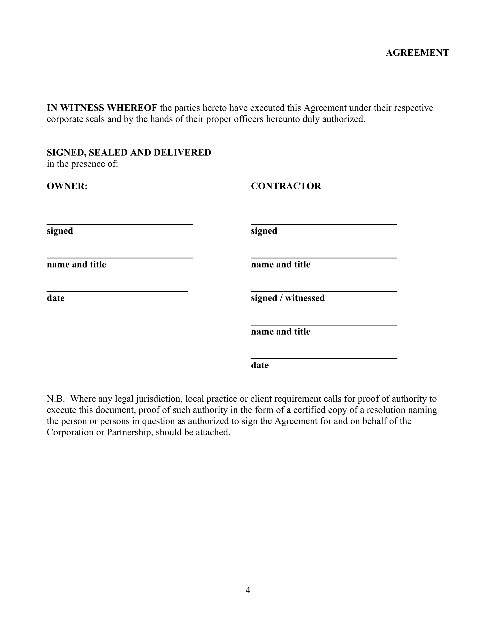Work authorization sample form | DOC