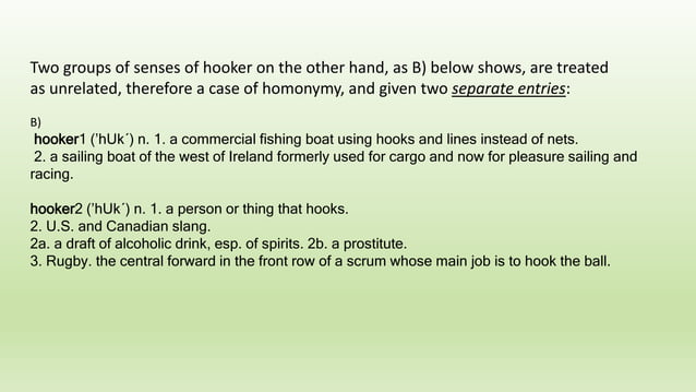 HOMONYMYS ANDPOLYSEMYS- Explanation and examples | PPTX