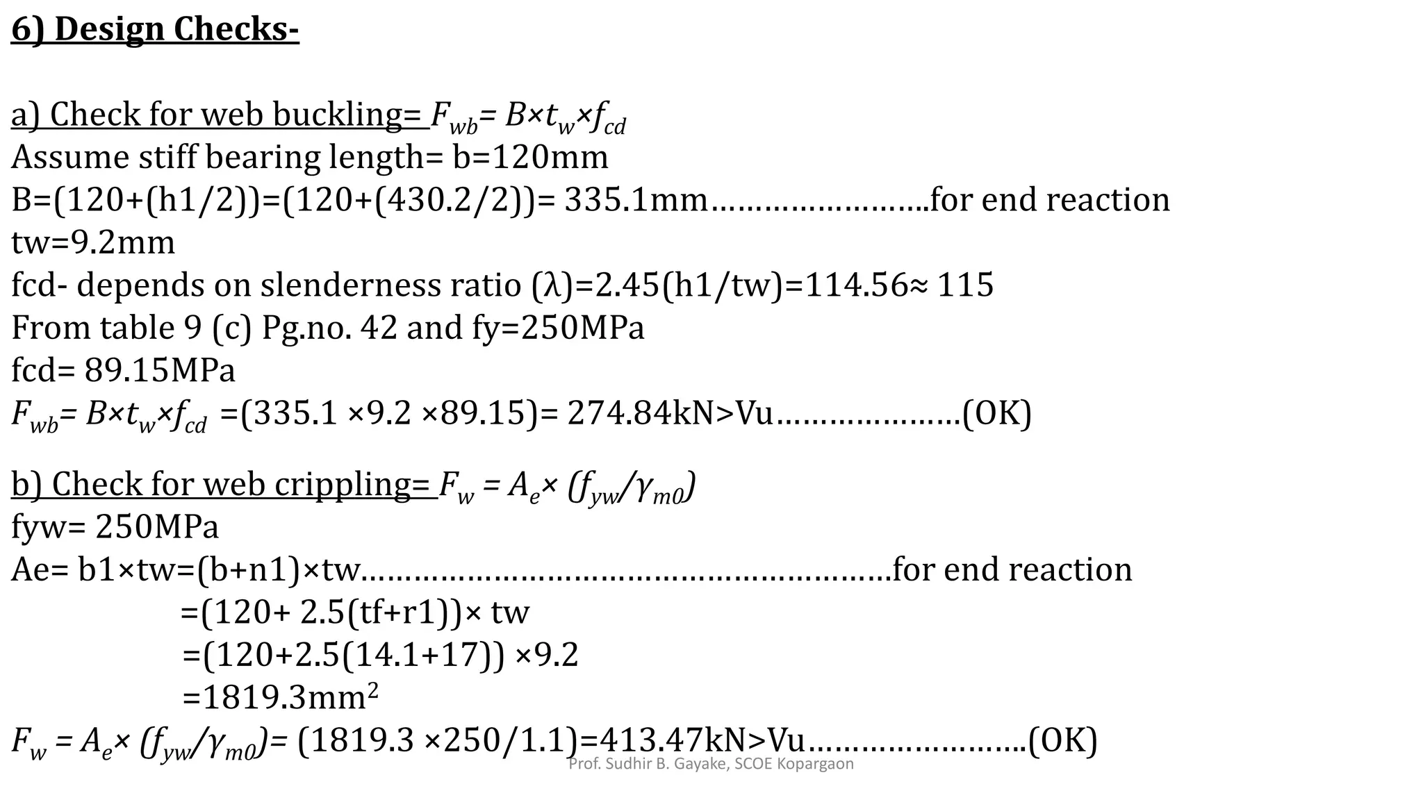 4a i numerical on design of laterally supported beams | PDF | Civil ...