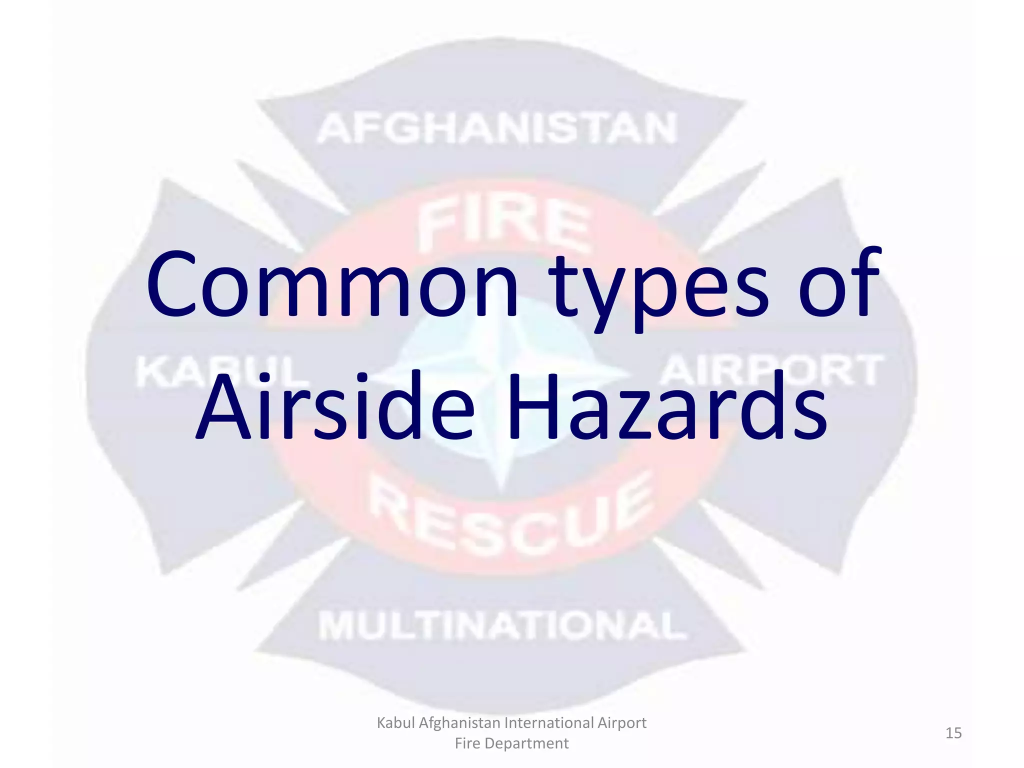 Airside Hazards And Risks | PPTX