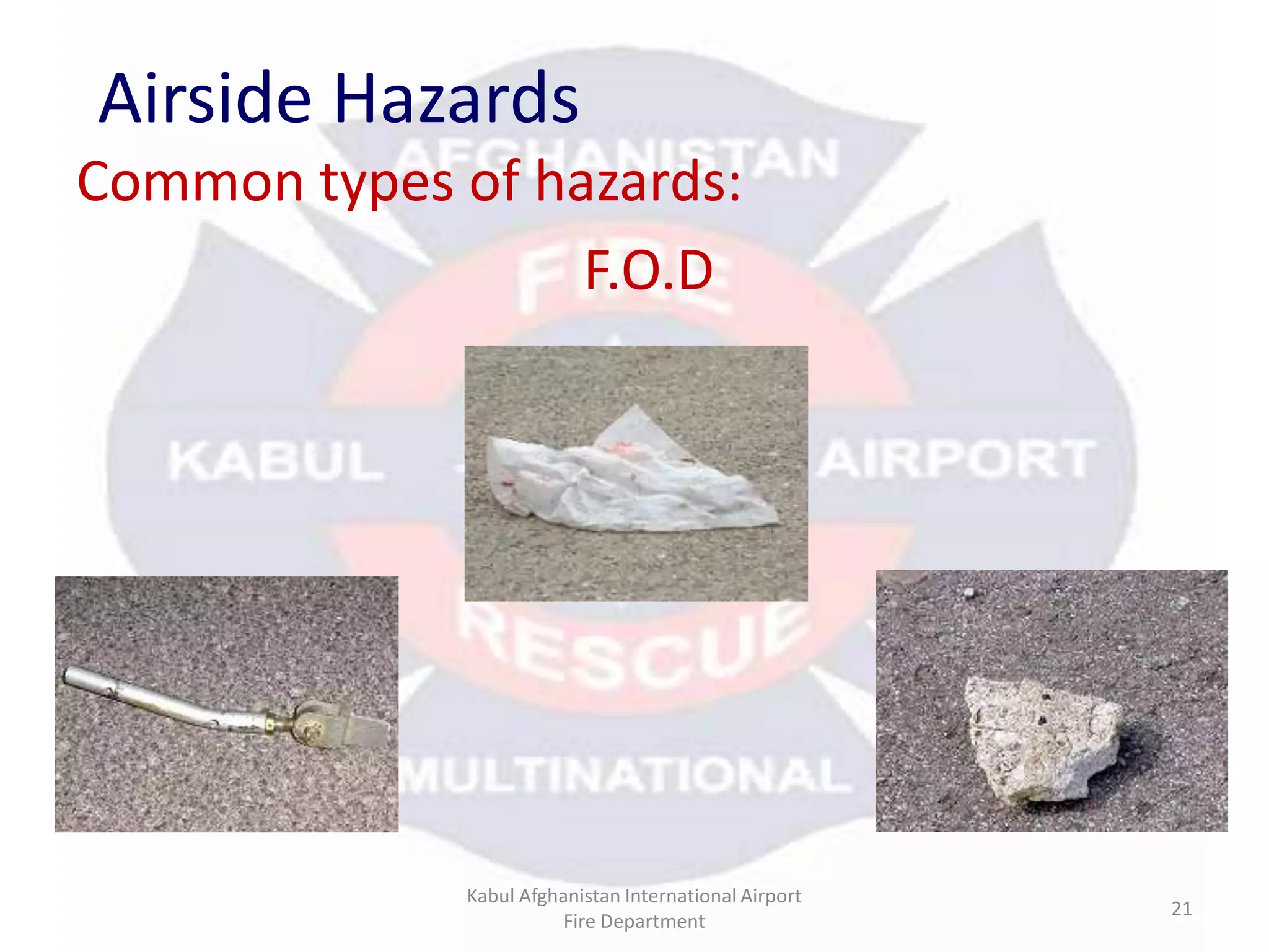 Airside Hazards And Risks | PPTX