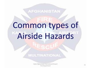 Airside Hazards And Risks | PPTX