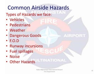 Airside Hazards And Risks | PPTX