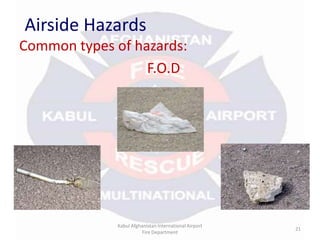 Airside Hazards And Risks | PPTX