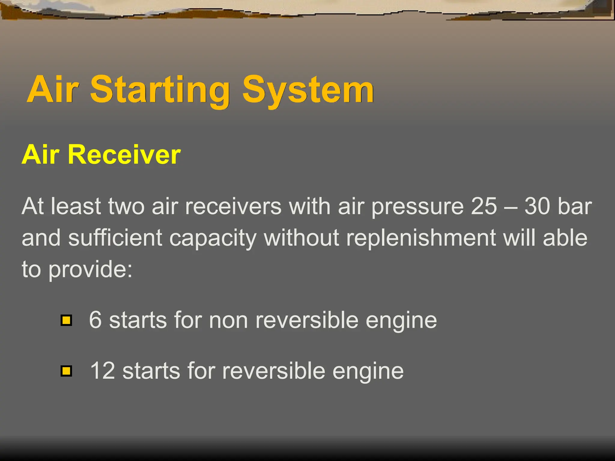 4_Air_Starting_System_components slide show | PPT