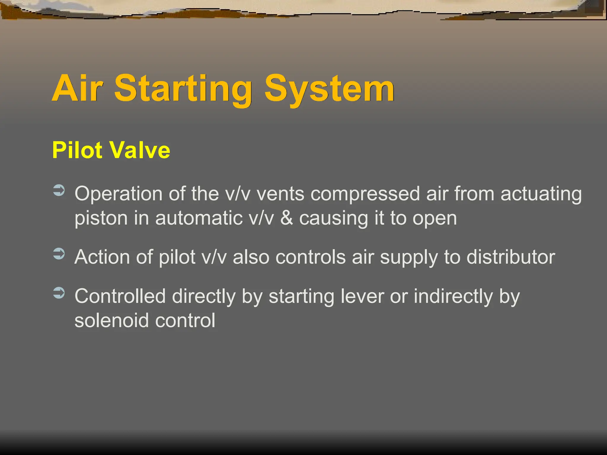 4_Air_Starting_System_components slide show | PPT