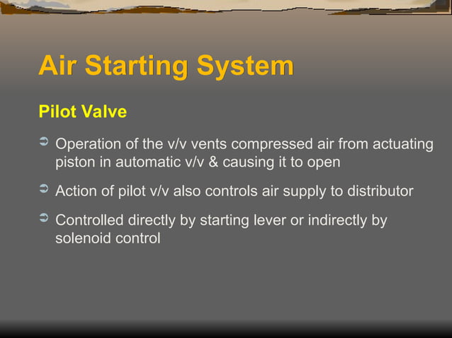 4_Air_Starting_System_components slide show | PPT | Technology & Computing